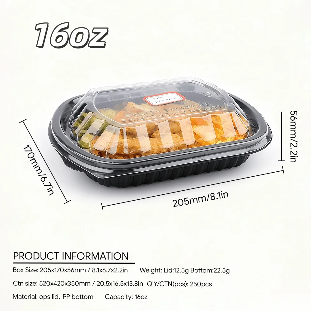 Wholesale Hot Sale 12oz 16oz 24oz Lunch Boxes Custom LOGO Food ...