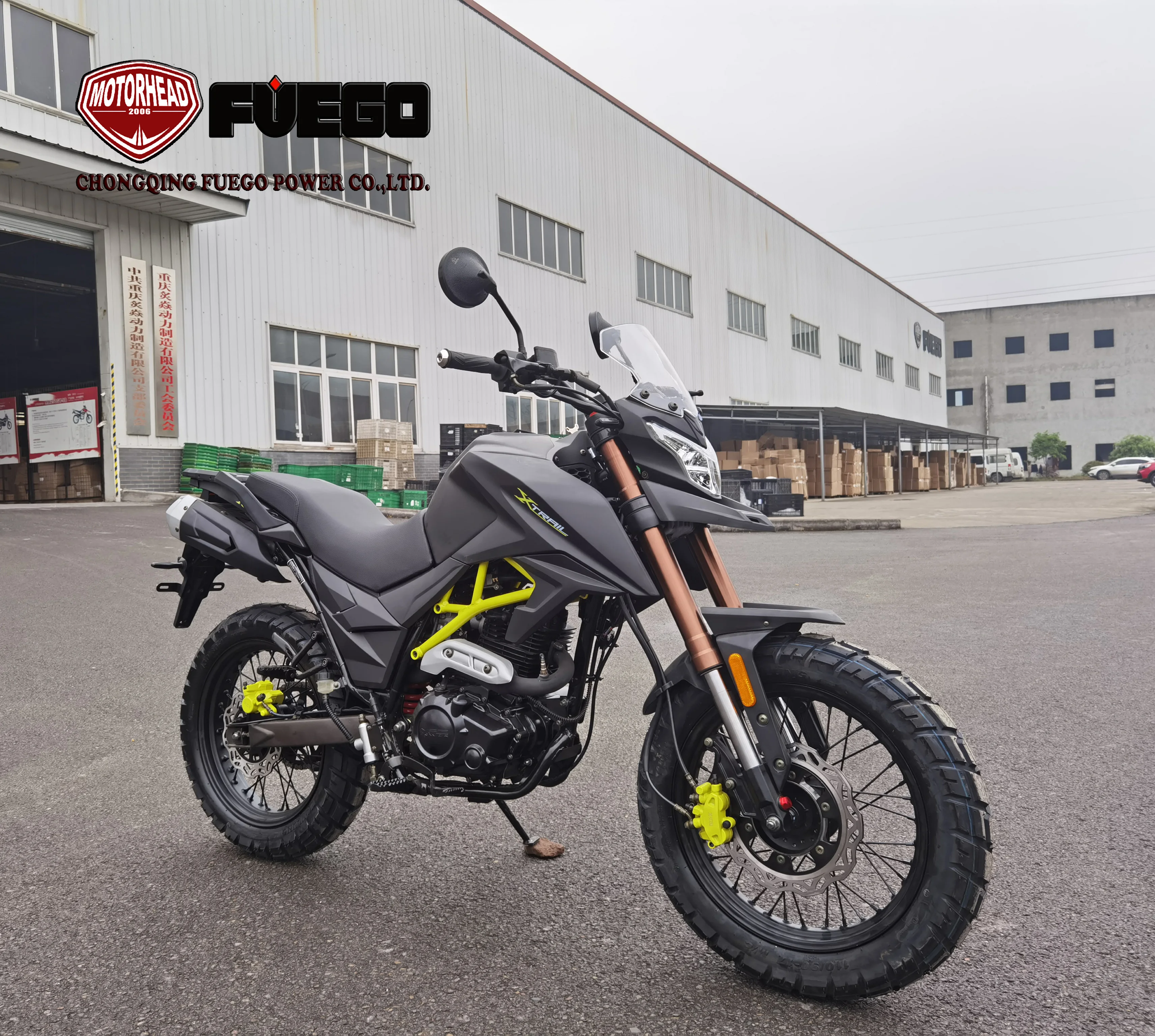 TEKKEN 250 Adventure Motorcycle - 250CC, 80km/h Max Speed