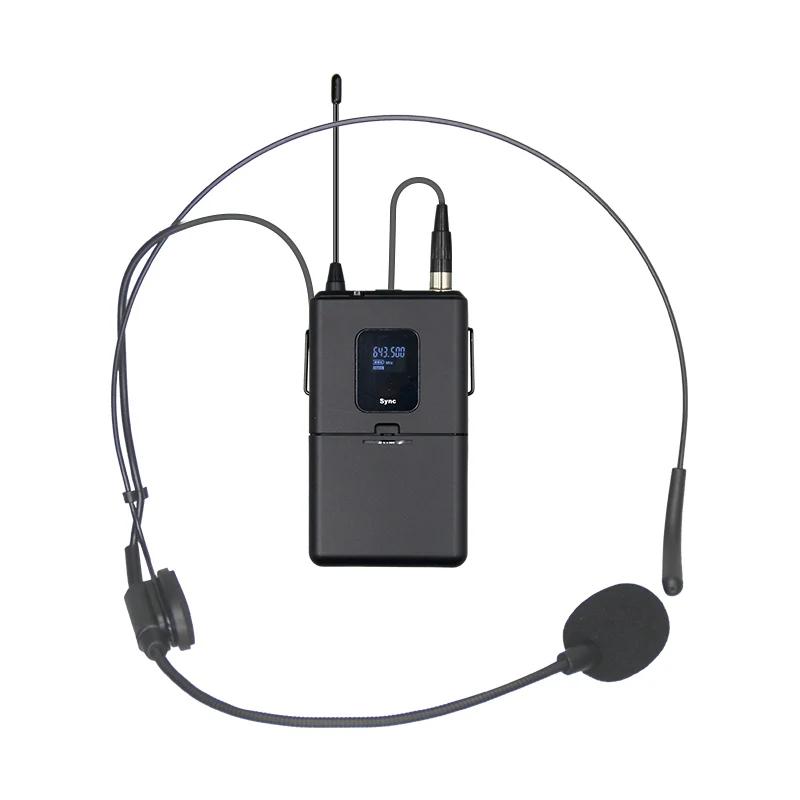 2024 New High Sensitivity Uhf Bidirectional Wireless Microphone Remote ...