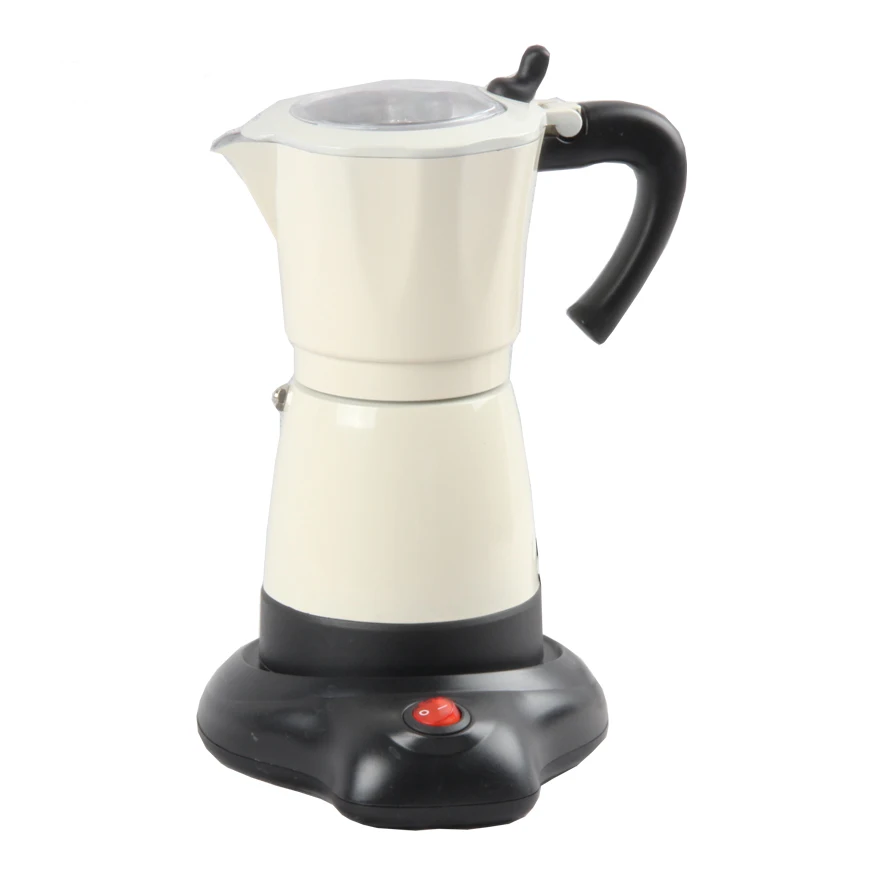 Hot Sales 3-6 Cup Electric Aluminum Mocha Coffee Maker With Ce/rohs/gs ...