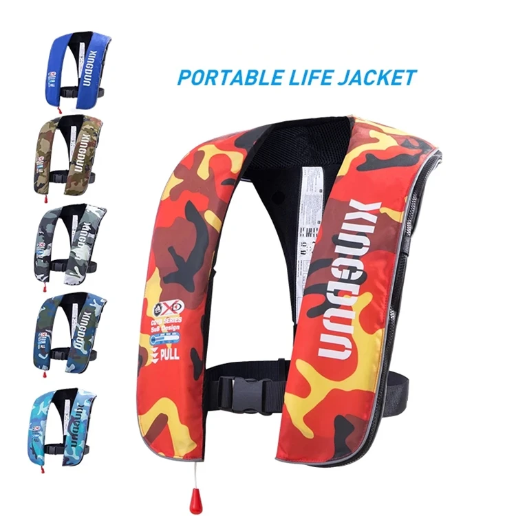 Marine Inflatable Life Jacket / Life Vest Pfd Rescue Life Product - Buy ...