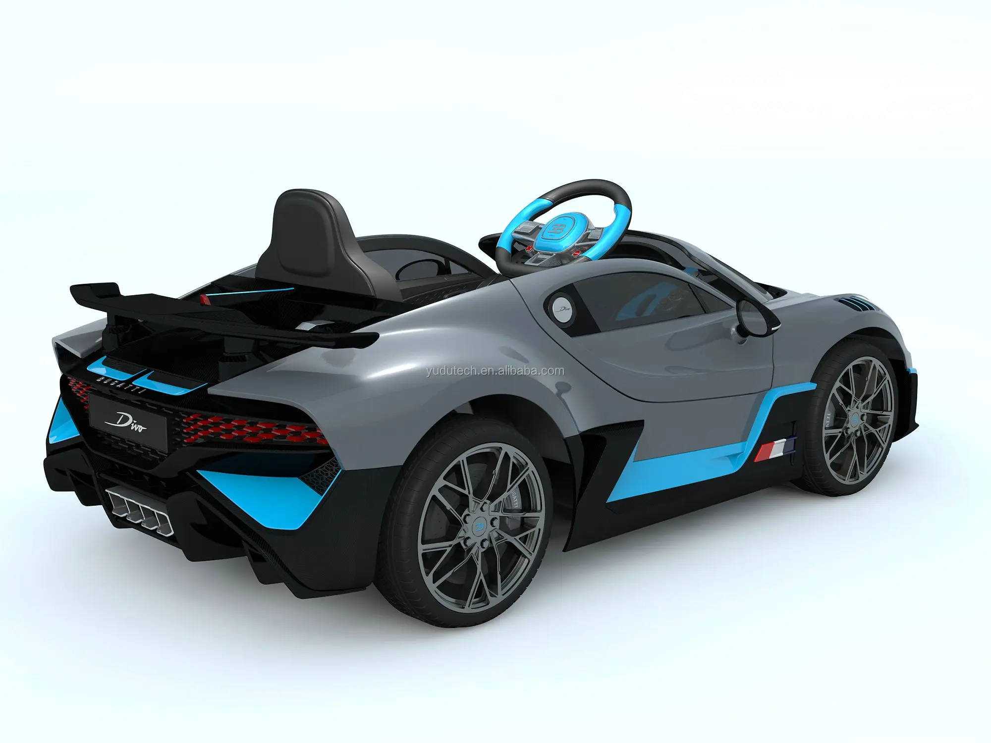 12v Battery Powered Premium Convertible Ride On Car For Kids With Music ...