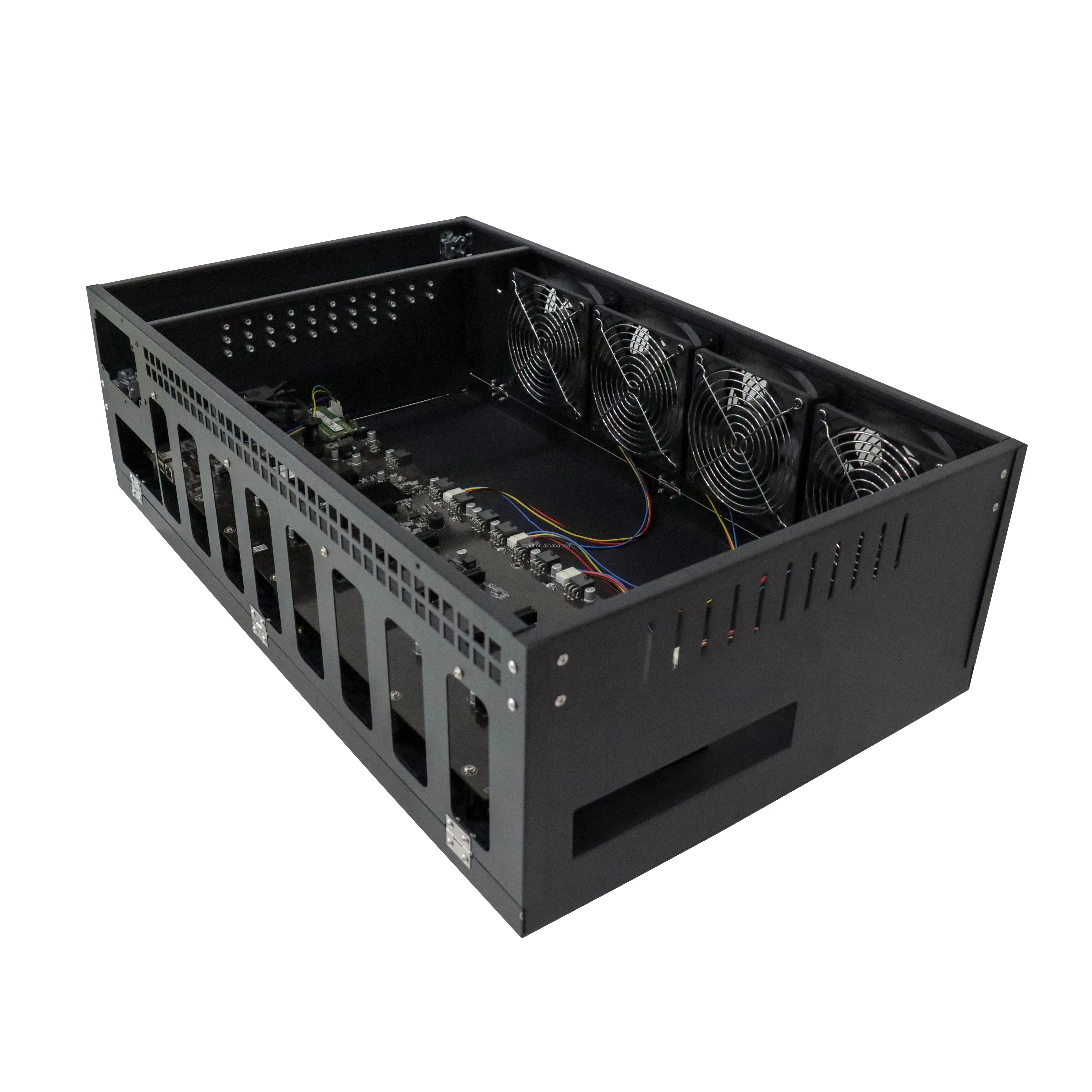 Factory Wholesale Aluminum Frame Gpu 8 Bay Server Chassis With Graphics ...
