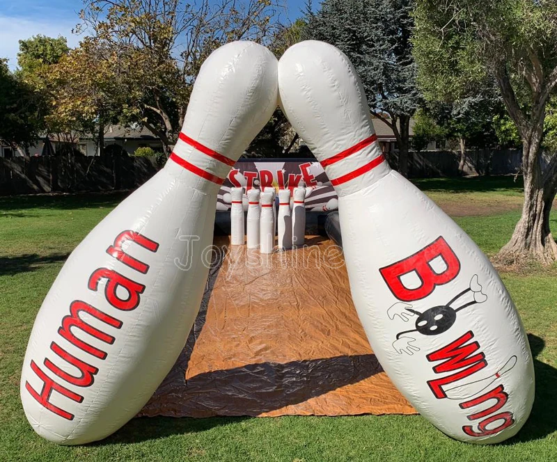 Bubble Bowling - Portable Bowling Lanes for Outdoor Fun