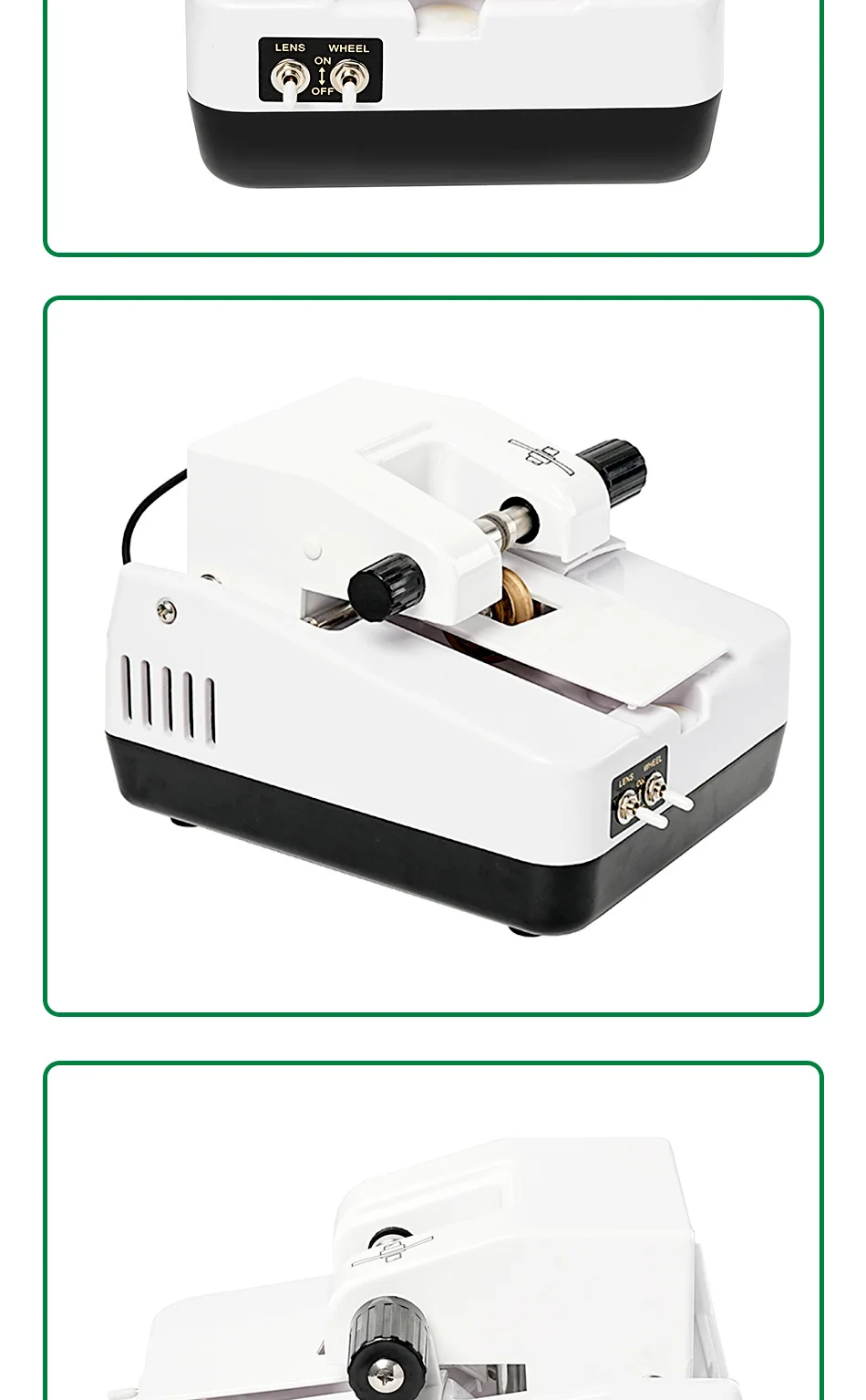 Automatic LY-11A Lens Beveling Machine Large Diamond Grinding Wheel ...