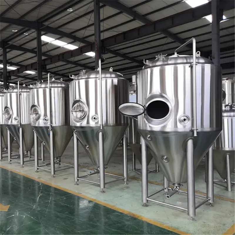 1000L 2000L 3000L Beer Fermenters - Industrial Brewing Tanks