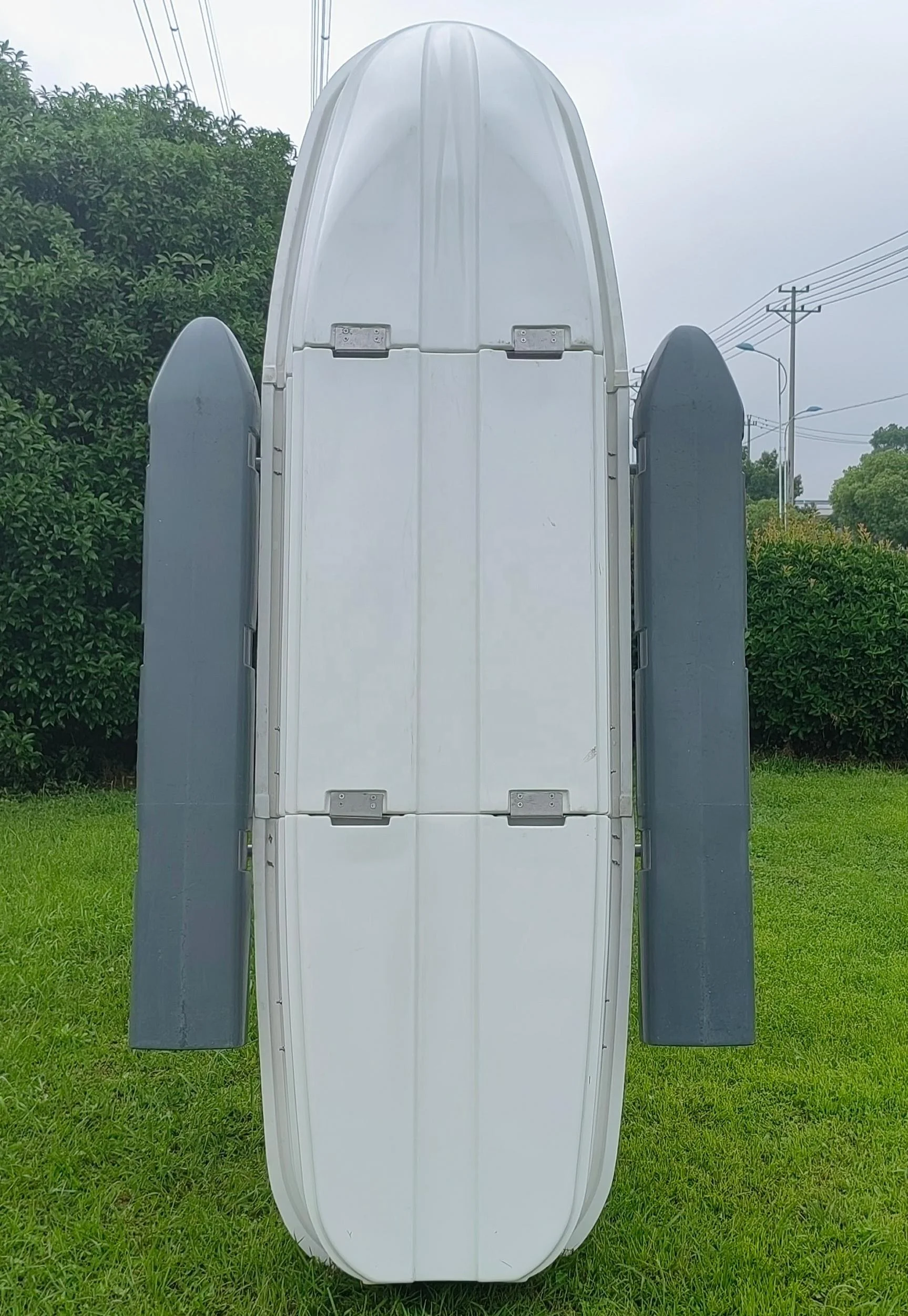 High Quality 3.3M Small Dinghy Portable Folding Fiberglass Boat