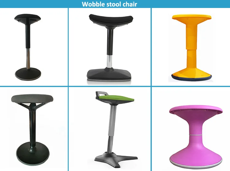 360 Swivel Sitting Balance Ergonomic Adjustable Standing Desk Chair ...