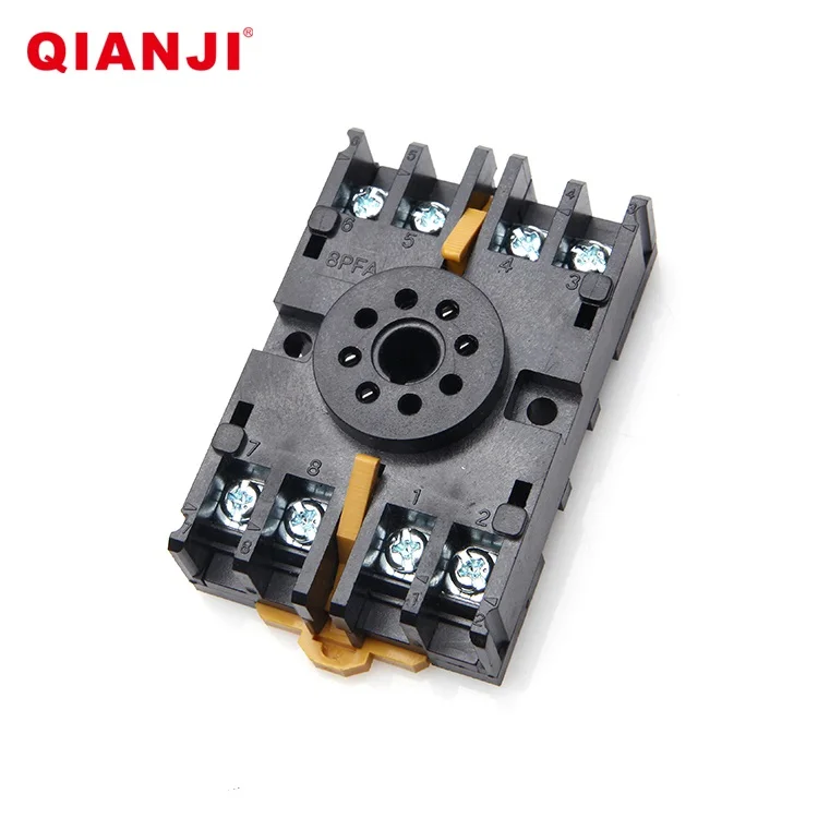 Qianji 낮은 가격 8 핀 타이머 릴레이 소켓 8pfa (p2cf08) Mk2p 자료 - Buy 릴레이 소켓,8 핀 타이머 ...