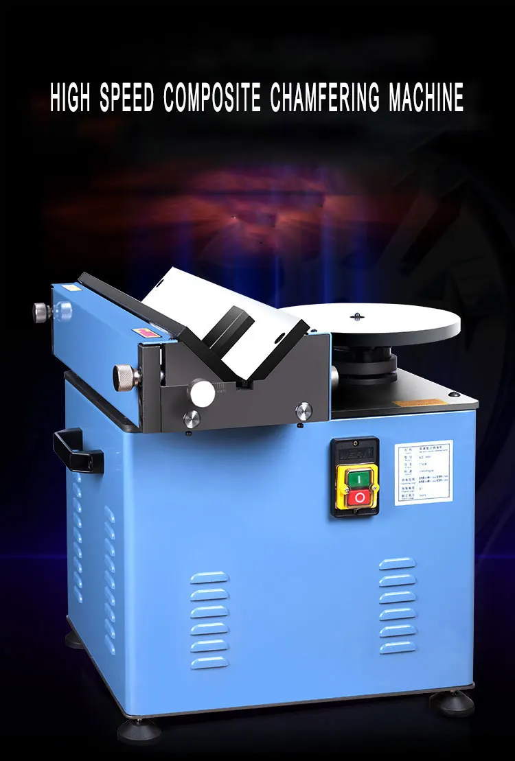 High Precision Curved Angle And Straight Line Chamfering Machine For ...