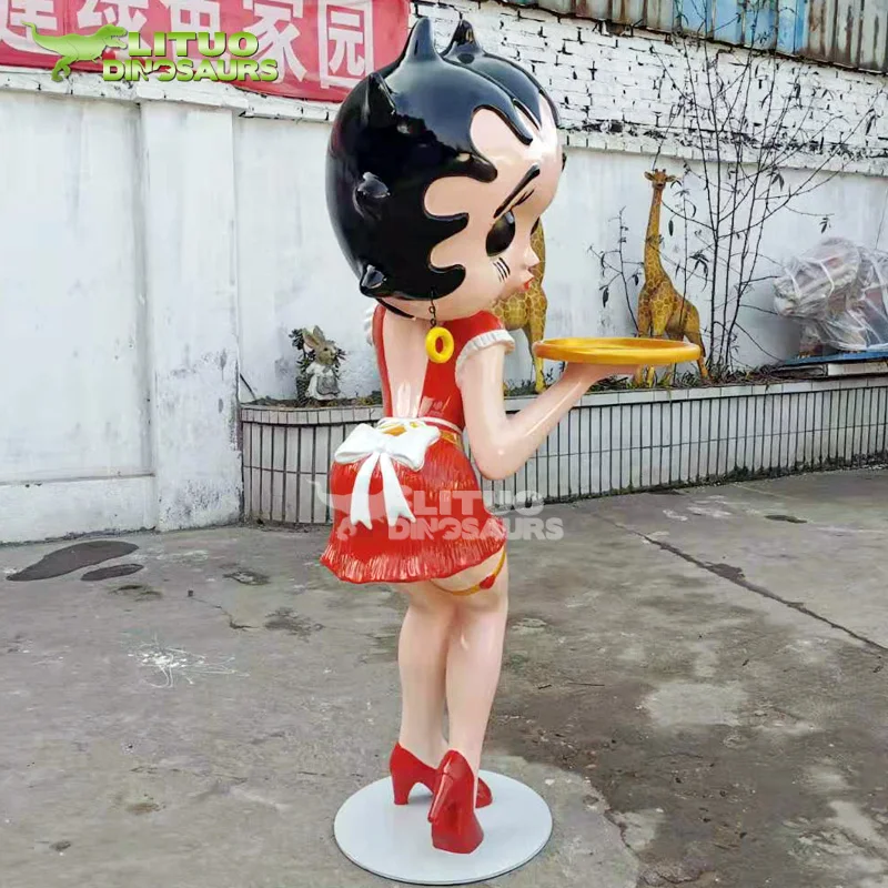 Fiberglass Realistic Life Size Betty Boop Statue - Durable & Lifelike