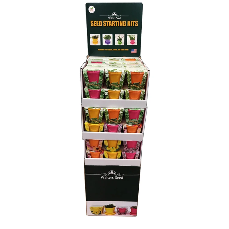 Customised Seed Display Rack - Ideal for Seed Floor Stand