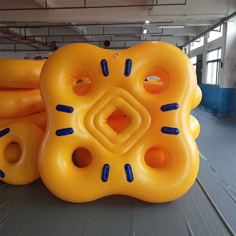 Heavy-duty Pvc Water Park Raft,Slide Round Inflatable Raft,Multi-person ...