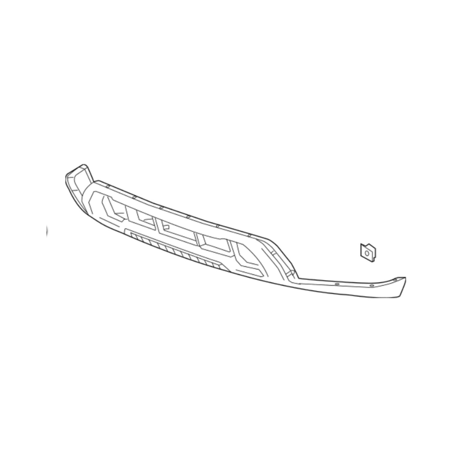 GMC Sierra 1500 Lower Bumper - OEM 84878763 - Durable & Stylish