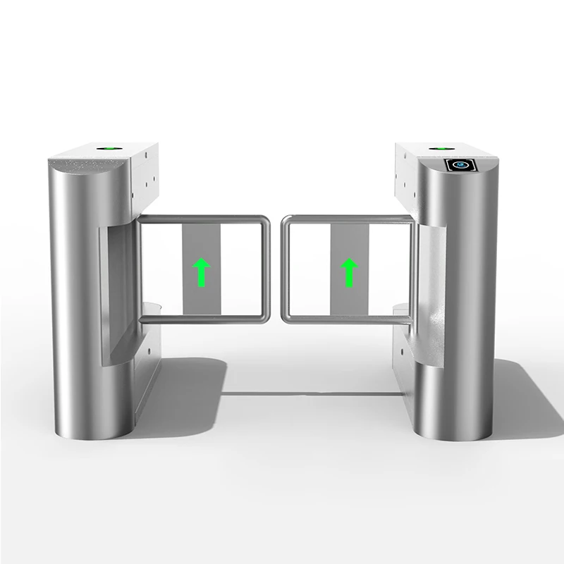 Swing Barrier Gate with QR Code Reader - Gym Lock System