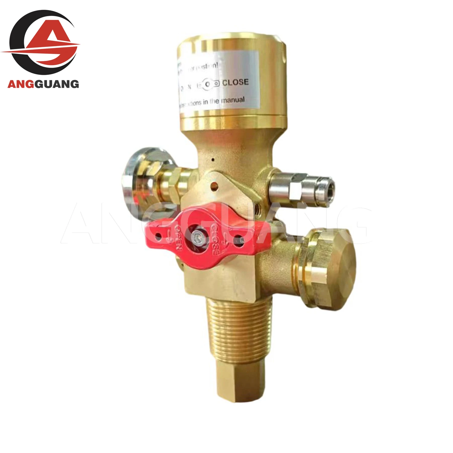 China Automatic Fire Extinguisher System Valve 150bar CO2 Cylinder ...
