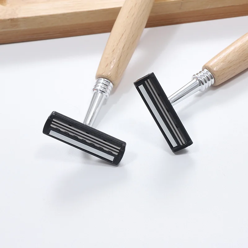 Homestay Retro Look Wooden Retro Style Wooden Safety Shaving Stick ...