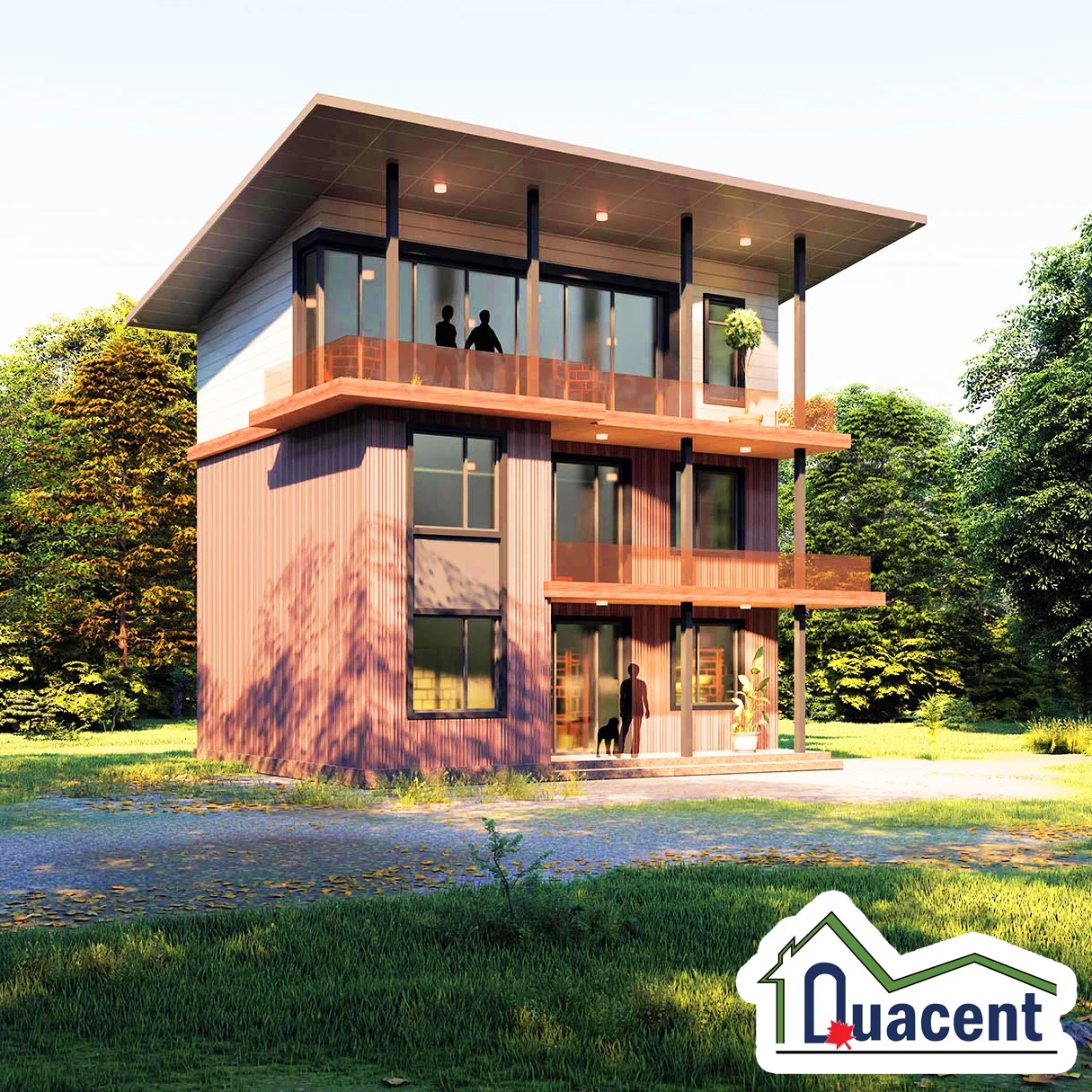 Quacent Luxury Prefabricated Houses - Fast Install & Design