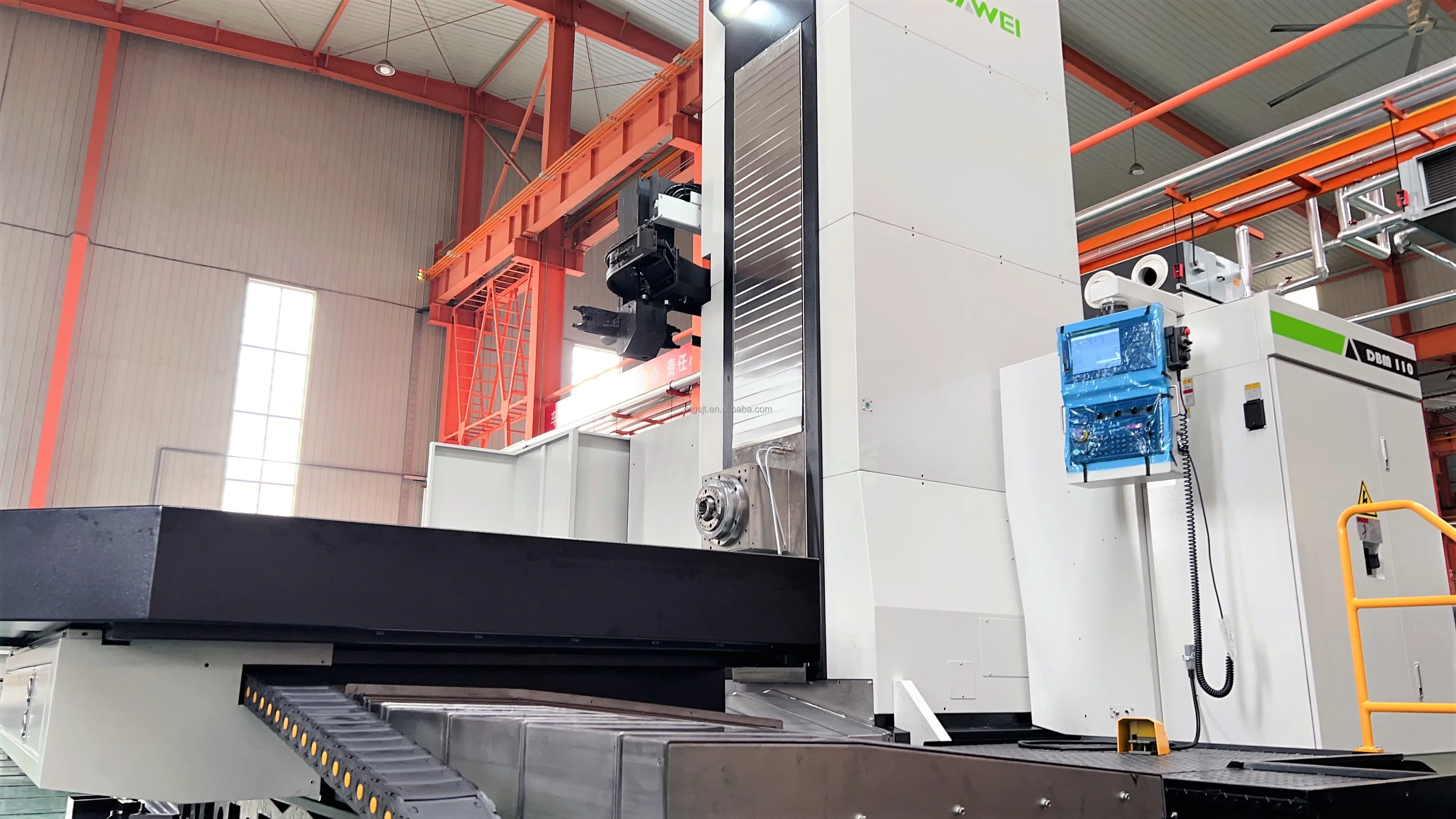 Dbm110 Cnc Horizontal Bore Boring Milling Machine Center 110 Spindle ...