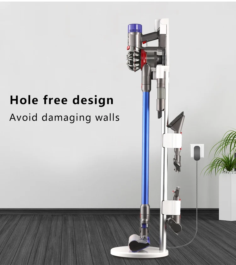 Aluminum Chargeable Storage Rack For Dyson V7 V8 - Buy Aluminum Storage ...