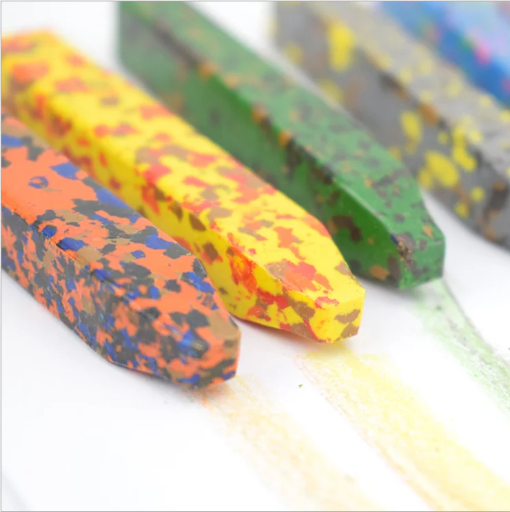 Strong Camouflage Wax Crayon Mixed Color Crayon 4 Pack For Kids - Buy ...