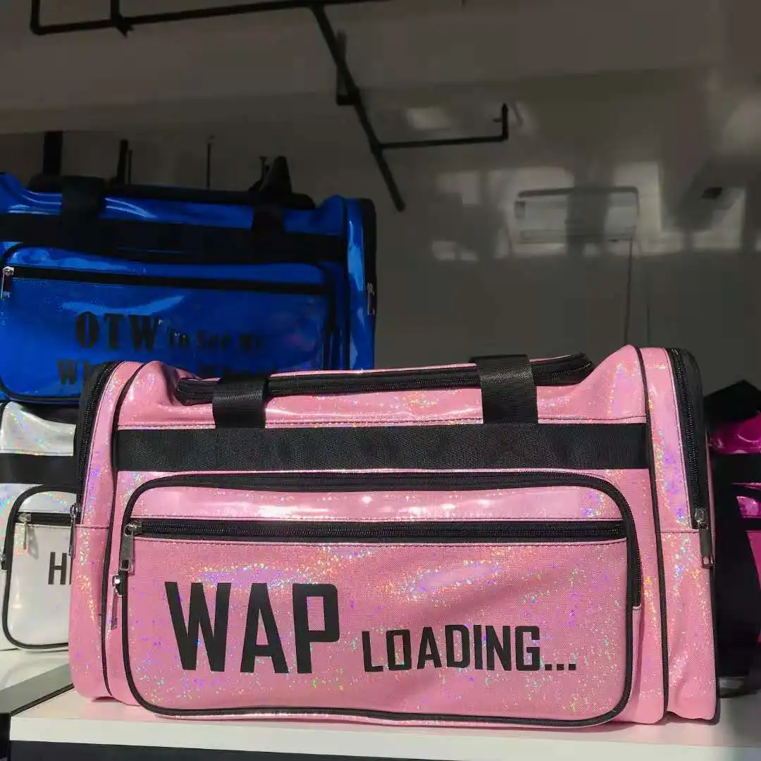 2021 Sequins Girls Holographic Bling Bling Overnight Bag Best For ...