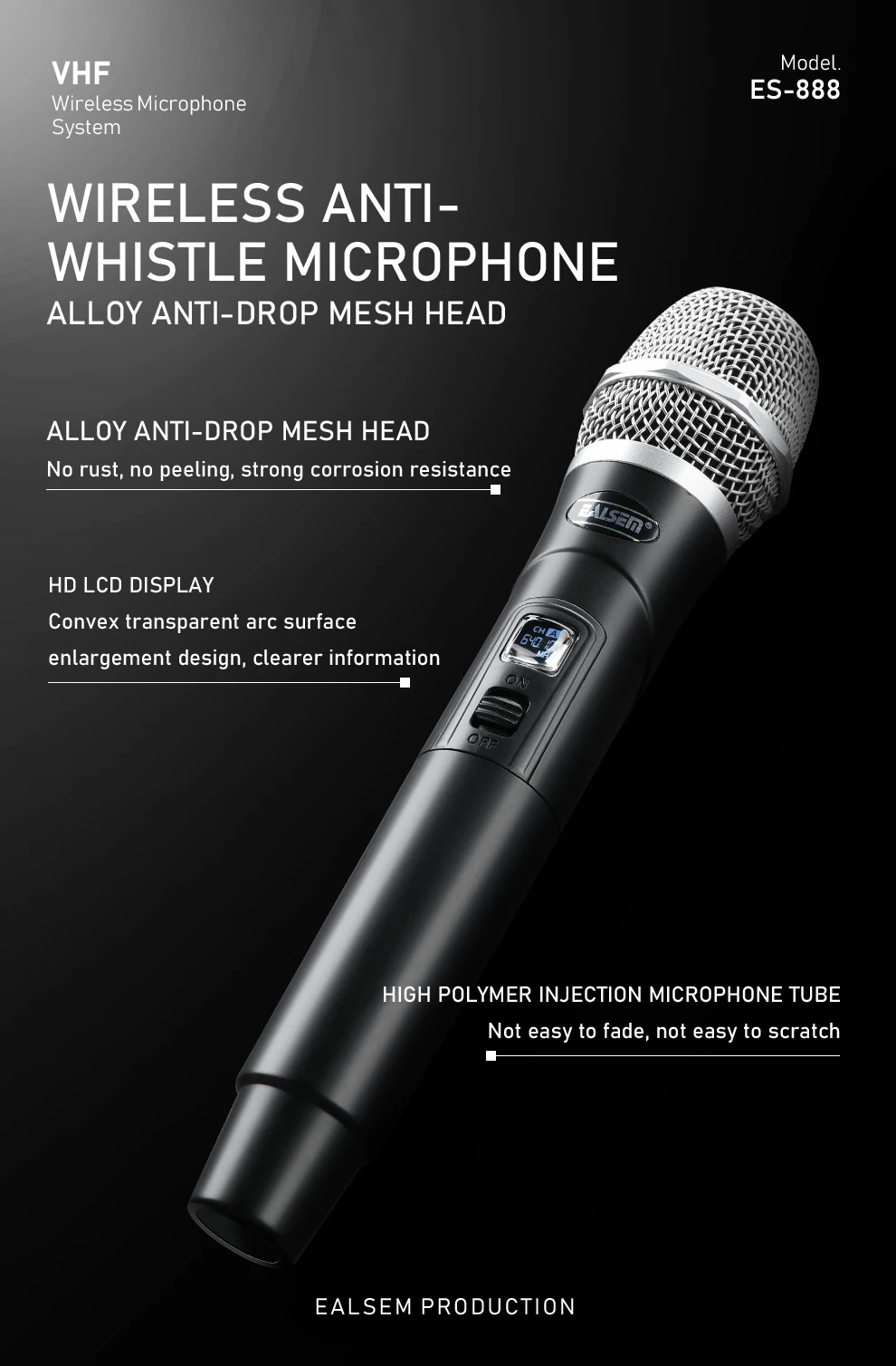 Induction Uhf Microphone One For Two Ktv Family Performance Wireless ...