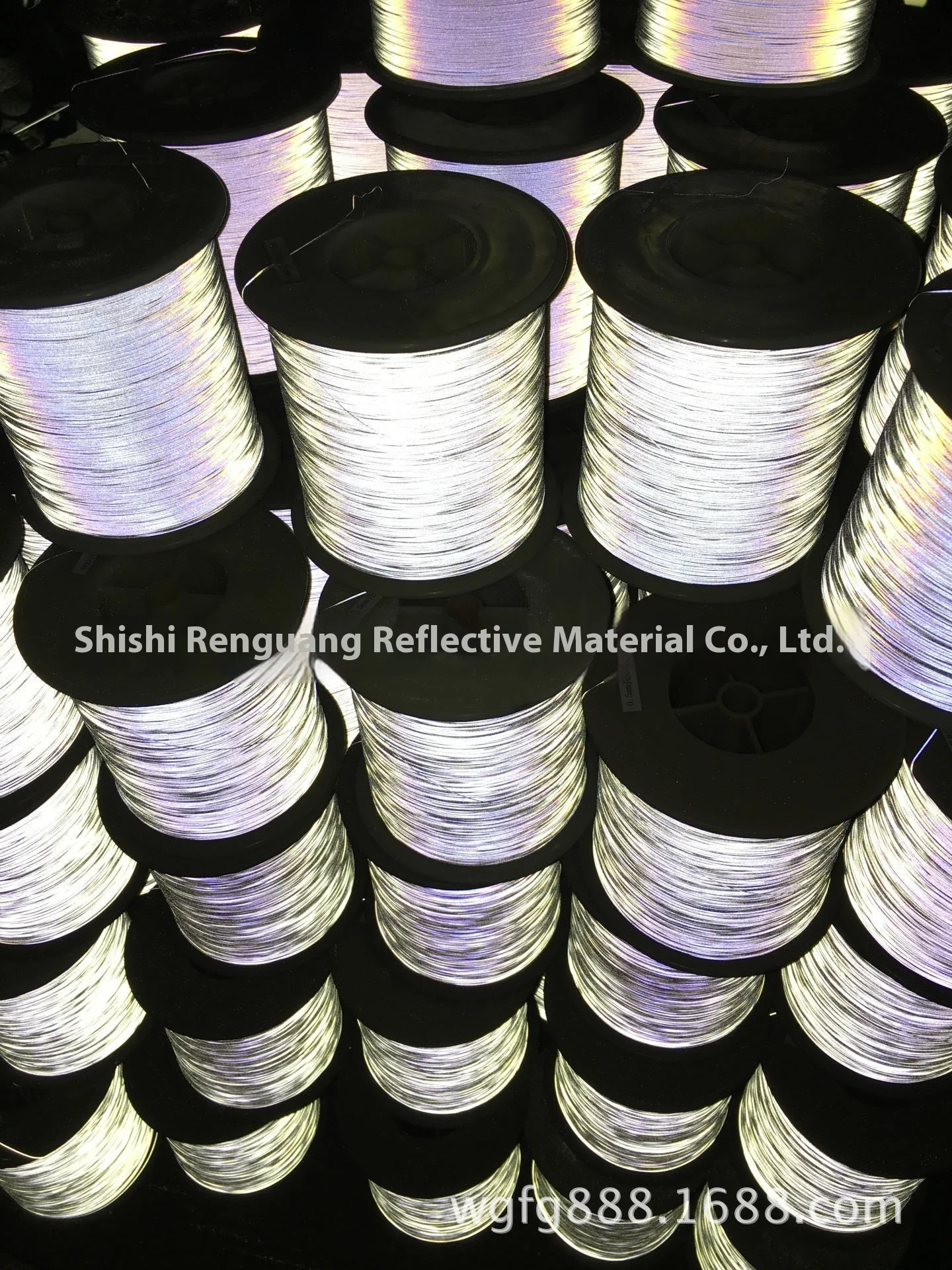WeiGuang High Brightness Reflective Thread Durable Chemical Fiber Cloth ...