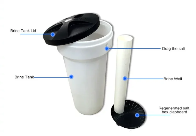 Food Grade Pe Salt Tank Water Softener Brine Tank 70l 100l 150l - Buy ...