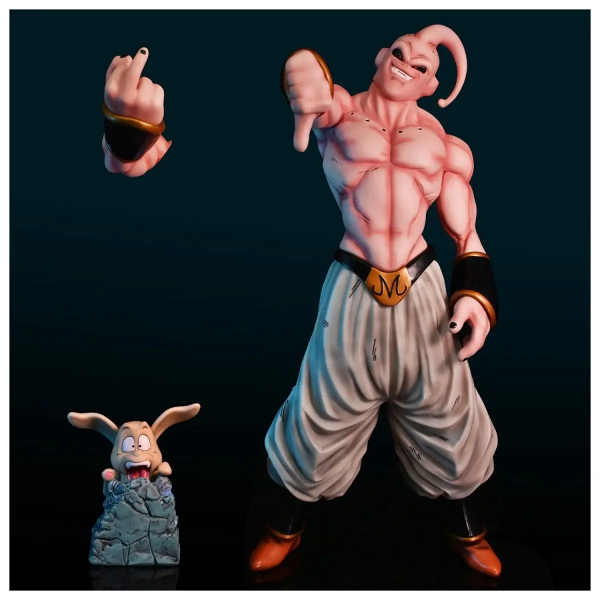 2024 New Dragon Balls 36cm Dbz Anime Figures Evil Buu Super Saiyan ...