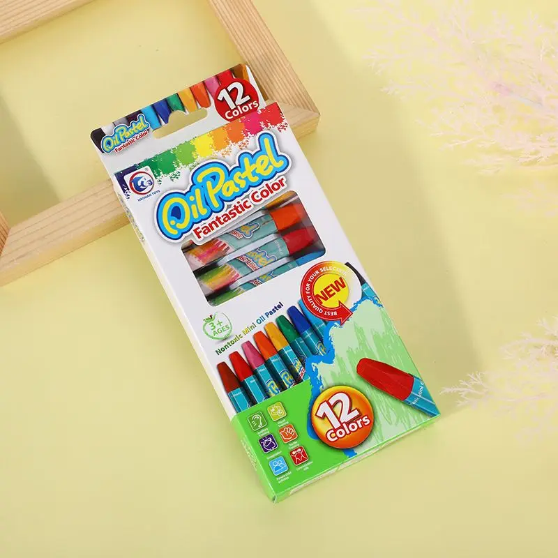 24 Colors Silky Washable Crayon For Children Fancy Face Paint Gel ...