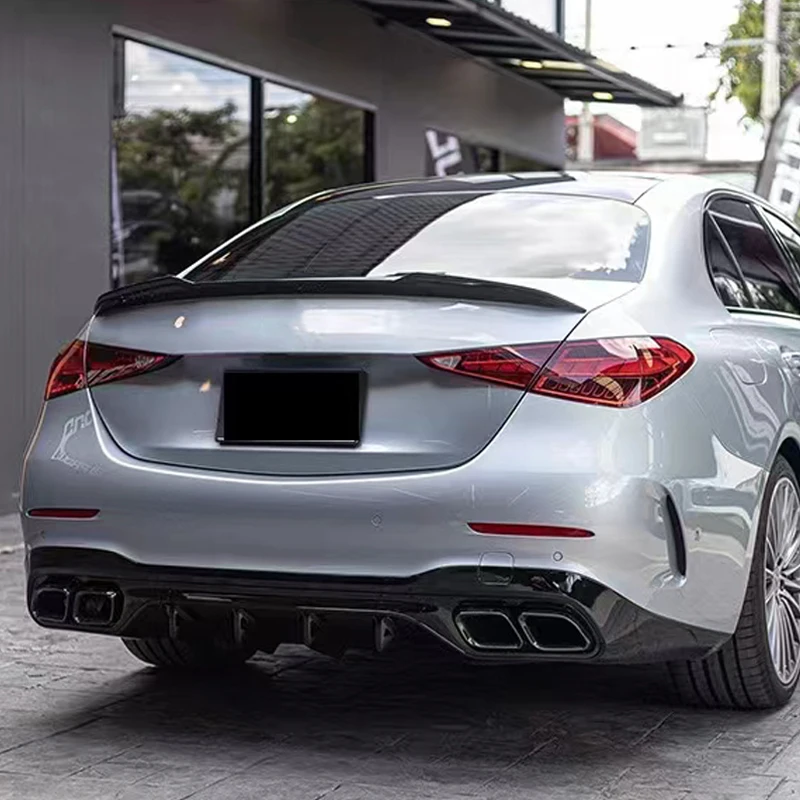 Car Body Kit For Mercedes Benz C Class W206 Upgrade To C63s Amg Rear ...