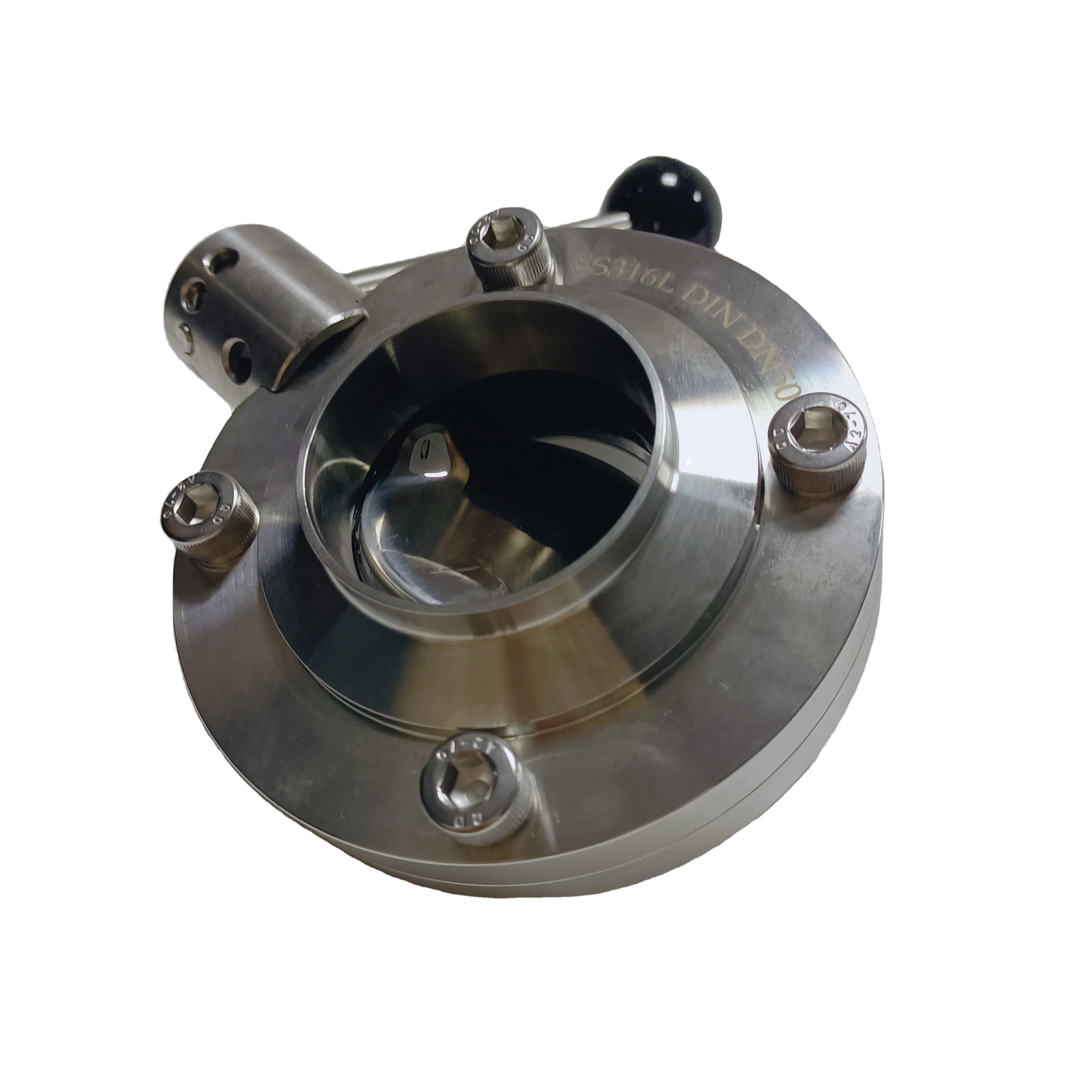 Din/sms/iso Standard Valve Sanitary Manual Valve Stainless Steel 304 ...