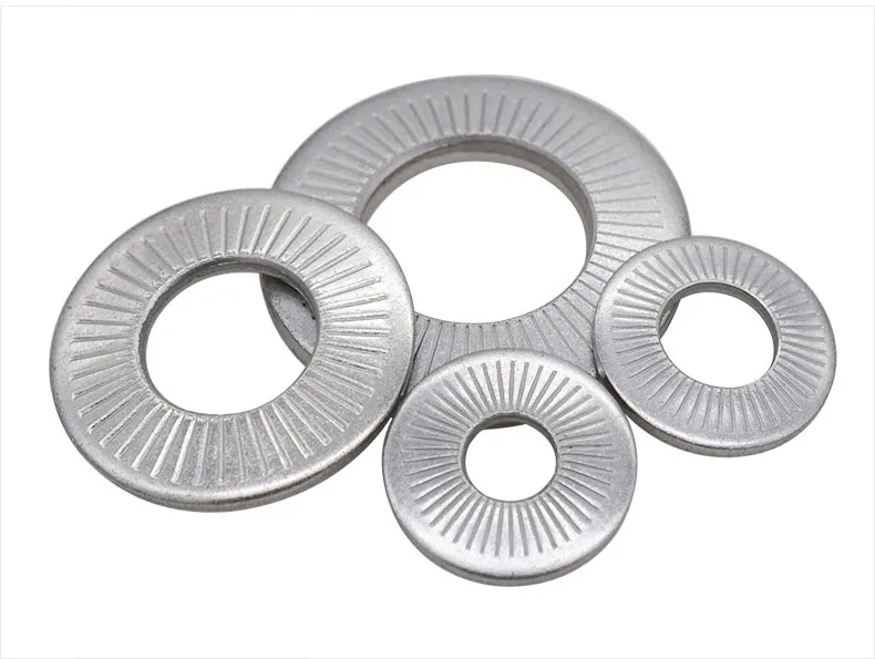DIN 6908 Stainless Steel Knurling Disc Conical Spring Washers M4-M30 ...