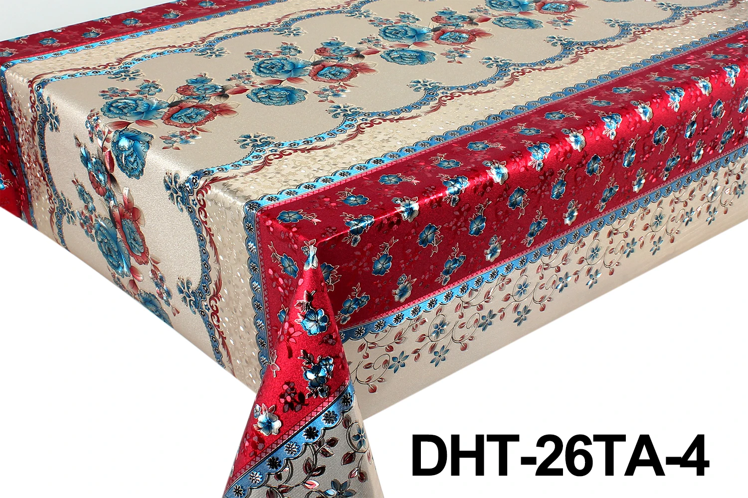 New Golden Designs of Plastic PVC Table Cover with Nice Designs ...