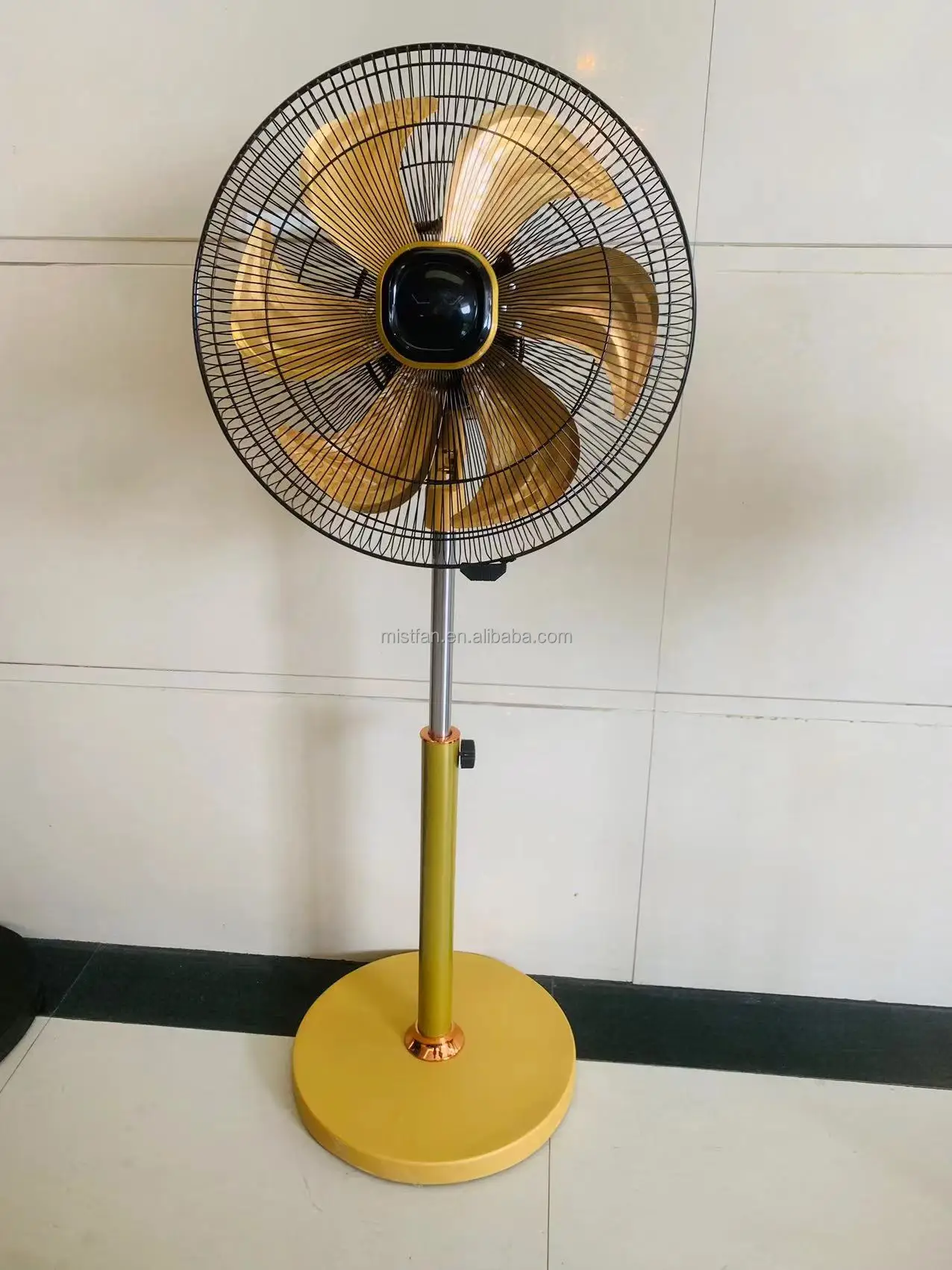 18 Inch Pedestal Commercial Stand Fan 5 Speeds Household Stand Fan for ...