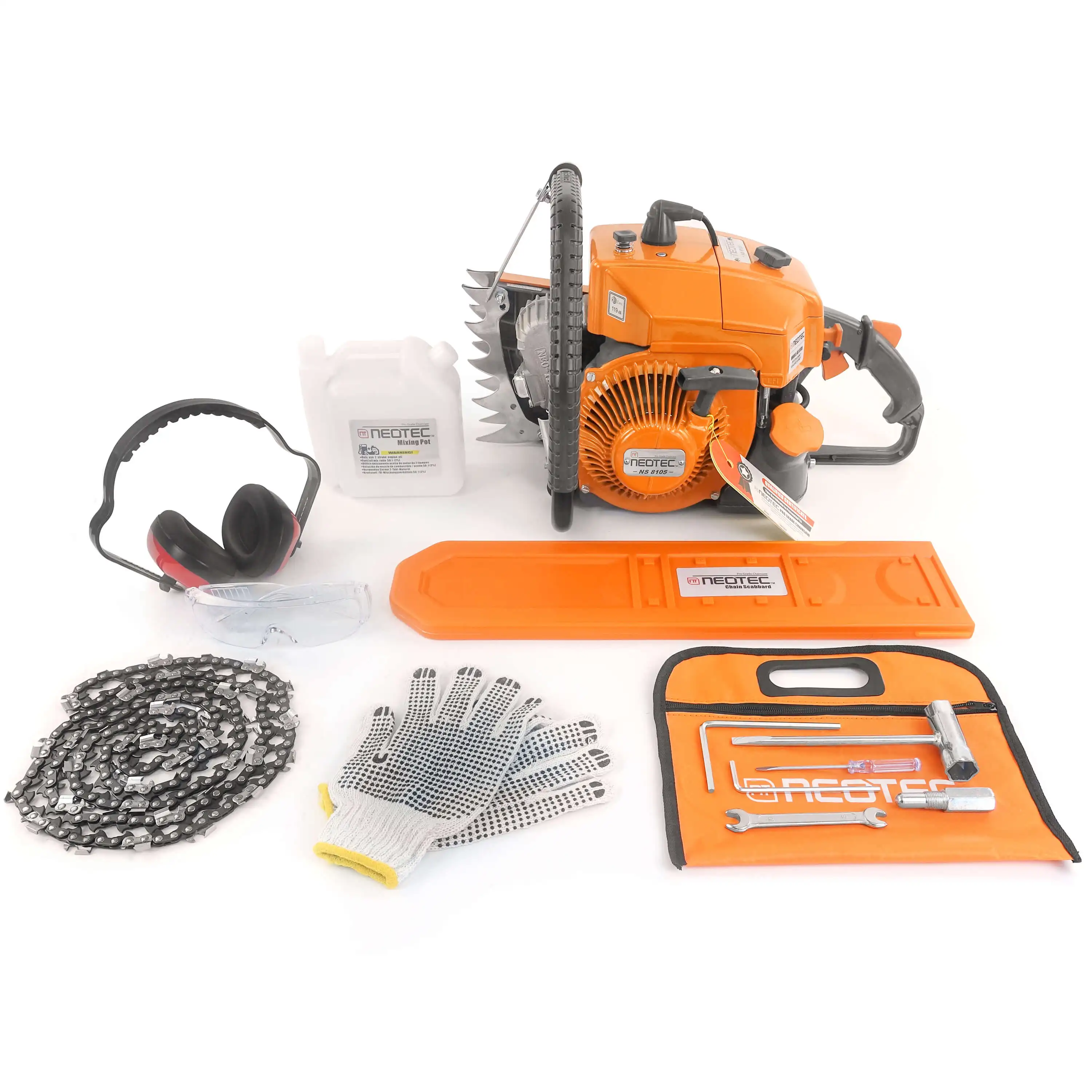 105cc Commercial Power Professional Powerful Petrol Gasoline Chain Saw ...