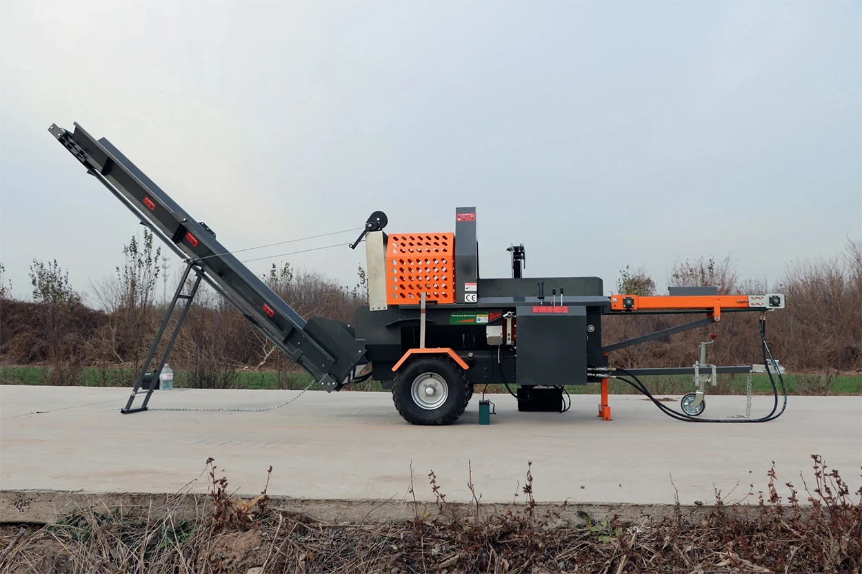 6.5hp Firewood Processor Log Splitter - Buy Wood Log Cutter And ...