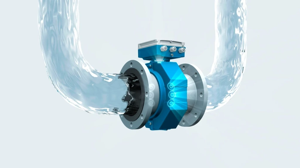 High Level Endress Hauser Proline Promag W400 Electromagnetic Flowmeter ...