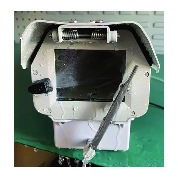 CCTV Camera Housing with Spray Water Cleaning Wiper