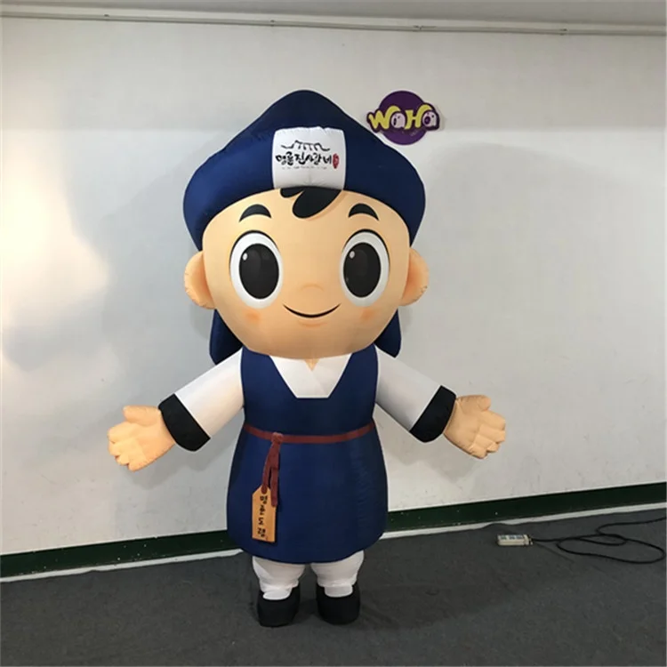 Custom Inflatable Girl Cartoon Princess Character Performance