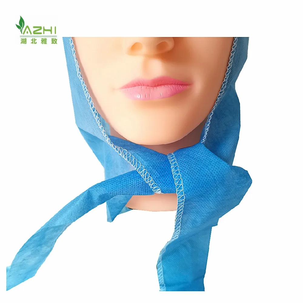 Wholesale Disposable Caps Medical Doctor Hood With Tie Disposable ...