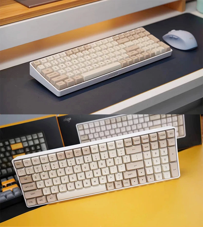 Darkflash Gd100 Mechanical 100 Keys Wired+2.4g Usb Type-c Gaming Office ...