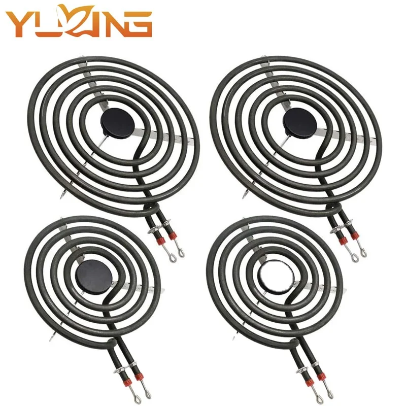 Electric Range Burner Element Four 4 Unit Set Kit Mp15ya Mp21ya Cooking ...
