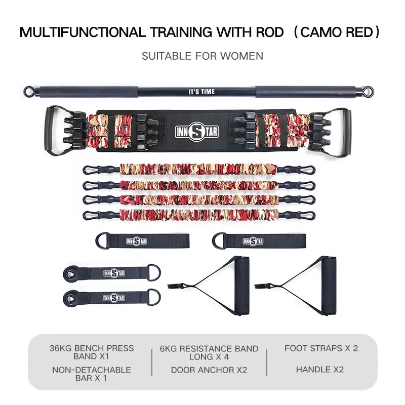 Innstar Multifunctional Training Workout Benches Set Home Workout ...