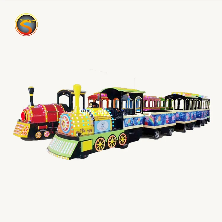 Electric Ride Train Kids Rides Amusement Park Mini Express
