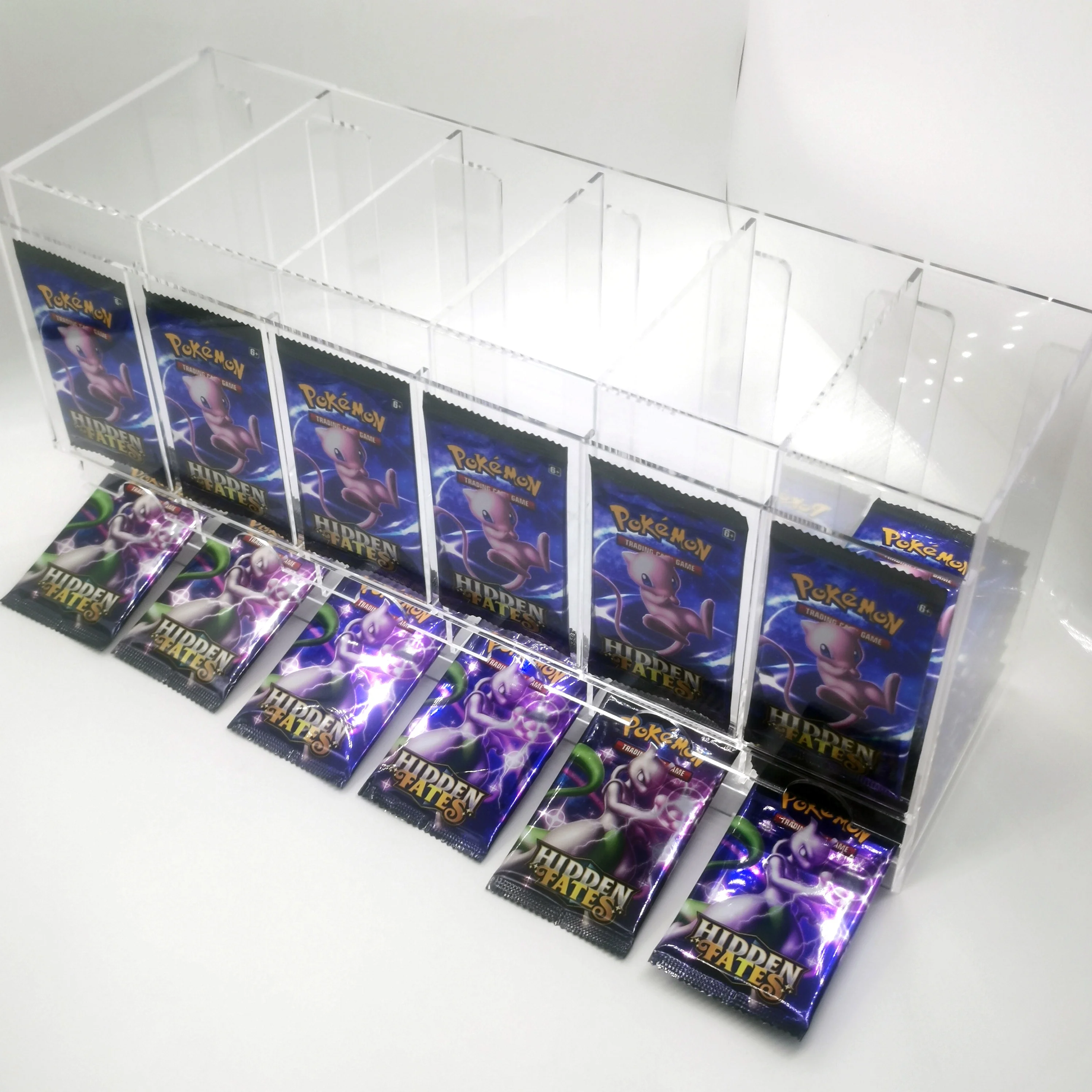 Modern Custom Acrylic Booster Packs Dispenser On Desk - Buy Acrylic ...