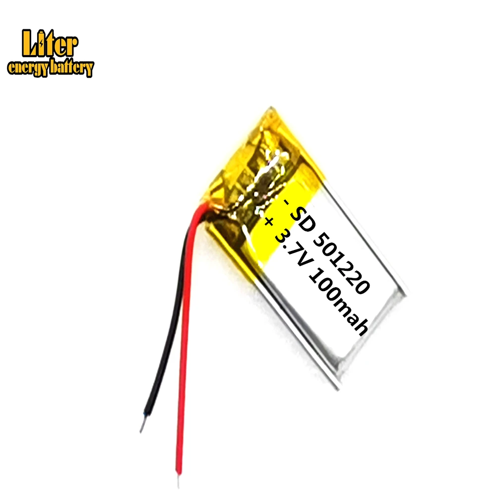 Batteria Di Lipo 051220 Micro Li-polimero 3.7v 100mah Grado Una ...