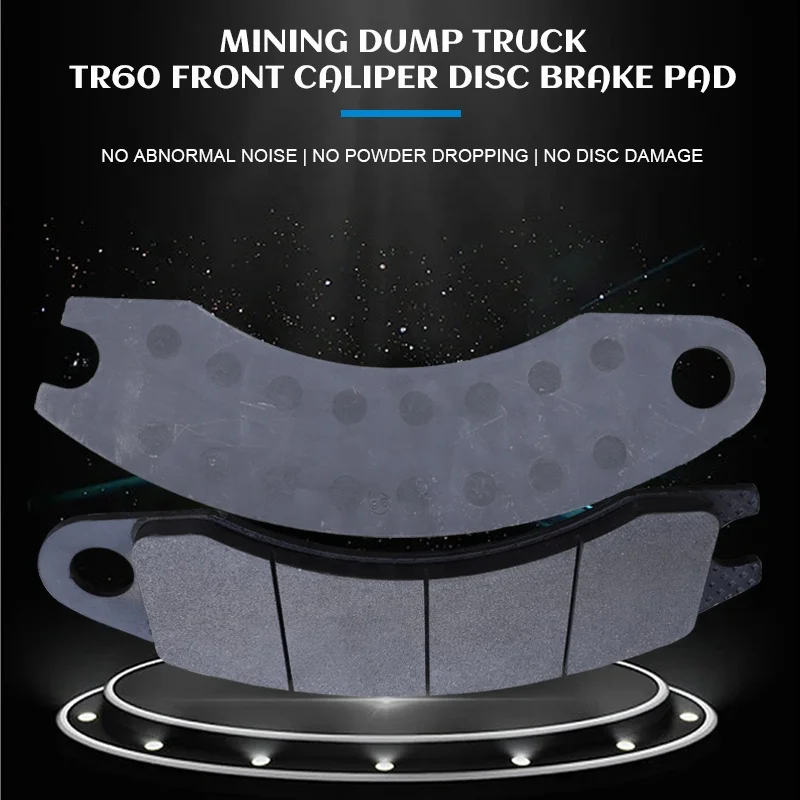 Brake Pads for Mining Dump Truck TR100 - Durable & Efficient