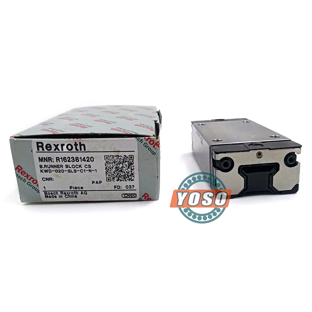 Original Rexroth Linear Motion Guide Block Bearing R165111420 ...